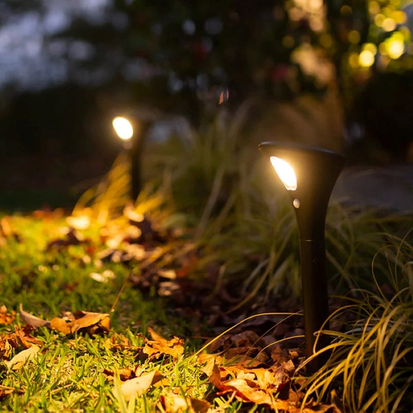 Solar Garden Path Lights with Motion Sensor | 1LED - 2 Pack ELLIPSIS ...
