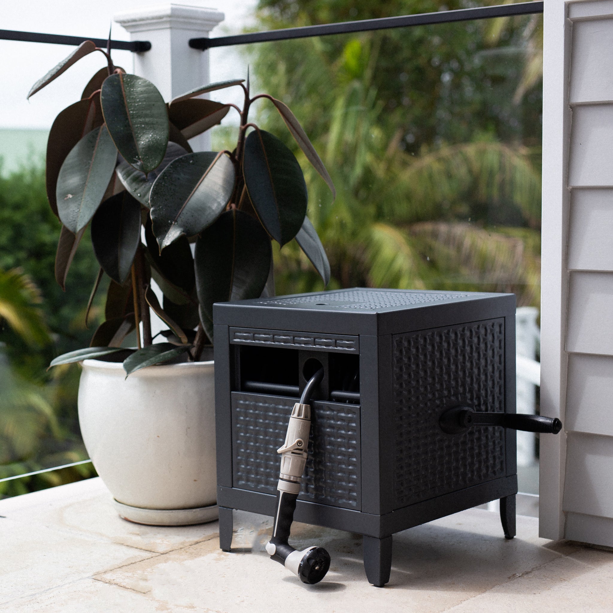 Metal Garden Hose Reel Box | Hoselink