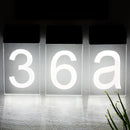 Solar House Numbers | LED Light | Multicolour – Hoselink